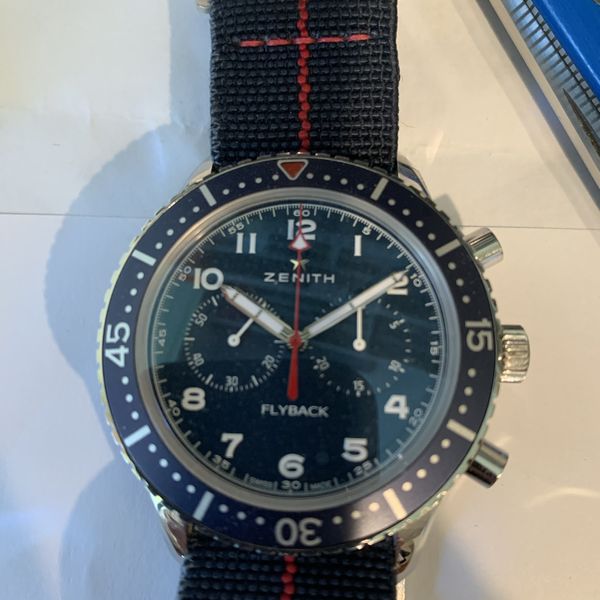[WTS/WTT] Zenith Chronometro Tipo CP2 Wounded Warrior LE of 50 ...