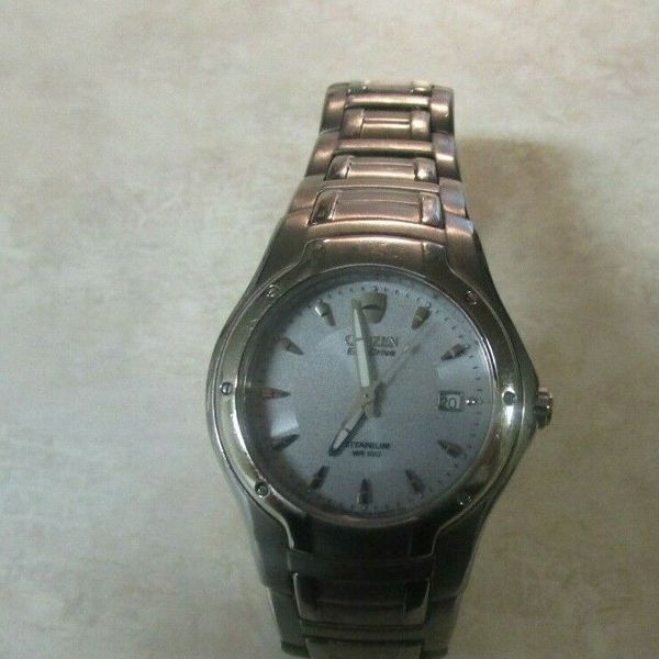 Citizen Eco-Drive Titanium WR100 E110-K002141 Men's Watch | WatchCharts