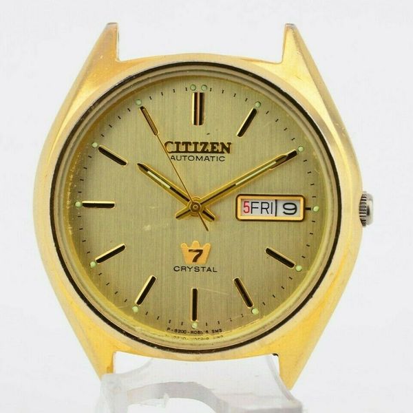 Vintage Citizen Crystal Seven Automatic Watch GN-4W-S Cal.8200A JDM ...