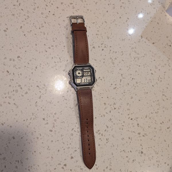 [WTS] Casio World Time AE1200WHD-1A - with Vario Strap | WatchCharts ...