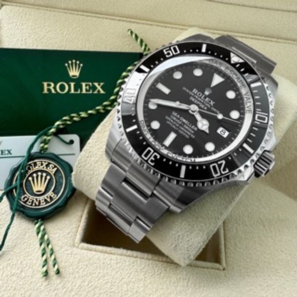Rolex Deepsea Sea Dweller 136660 Blue Dial Box Papers + Appraisal ...