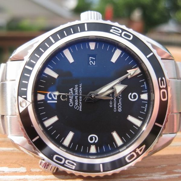 SOLD**FS: Omega Planet Ocean Seamaster XL Model: 2200.50 Complete Set ...