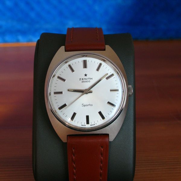 ZENITH SPORTO 28800 1970S MECHANICAL WATCH CALIBRE: 2562 - EXCELLENT ...