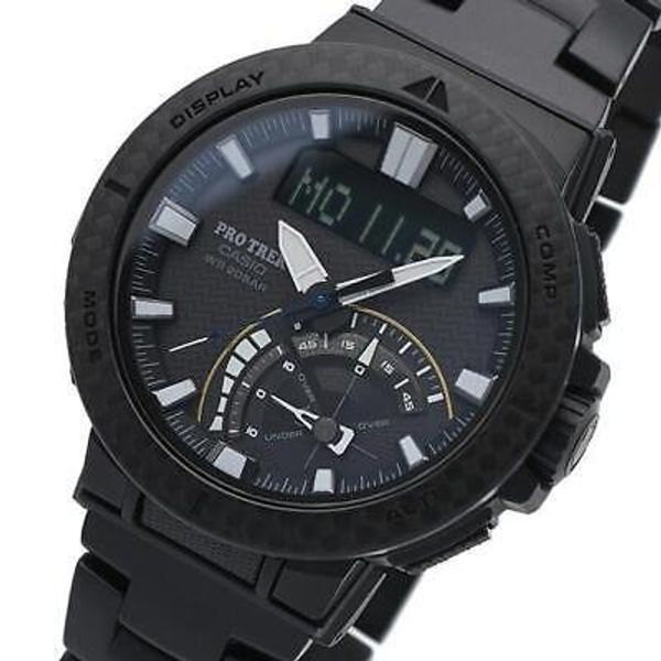 Casio PRO TREK PRW-73XT-1JF Angler Line Solar Radio Men's Watch Titan ...