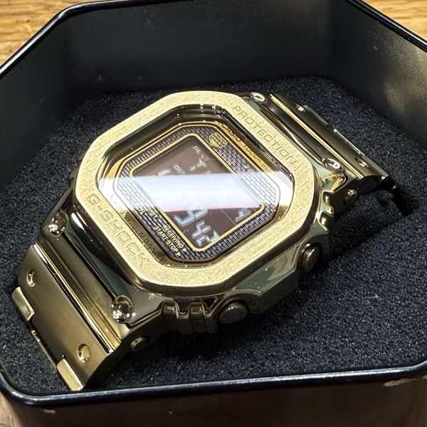 Casio G-Shock GMW-B5000GD-9ER Full Metal Gold Watch | WatchCharts ...