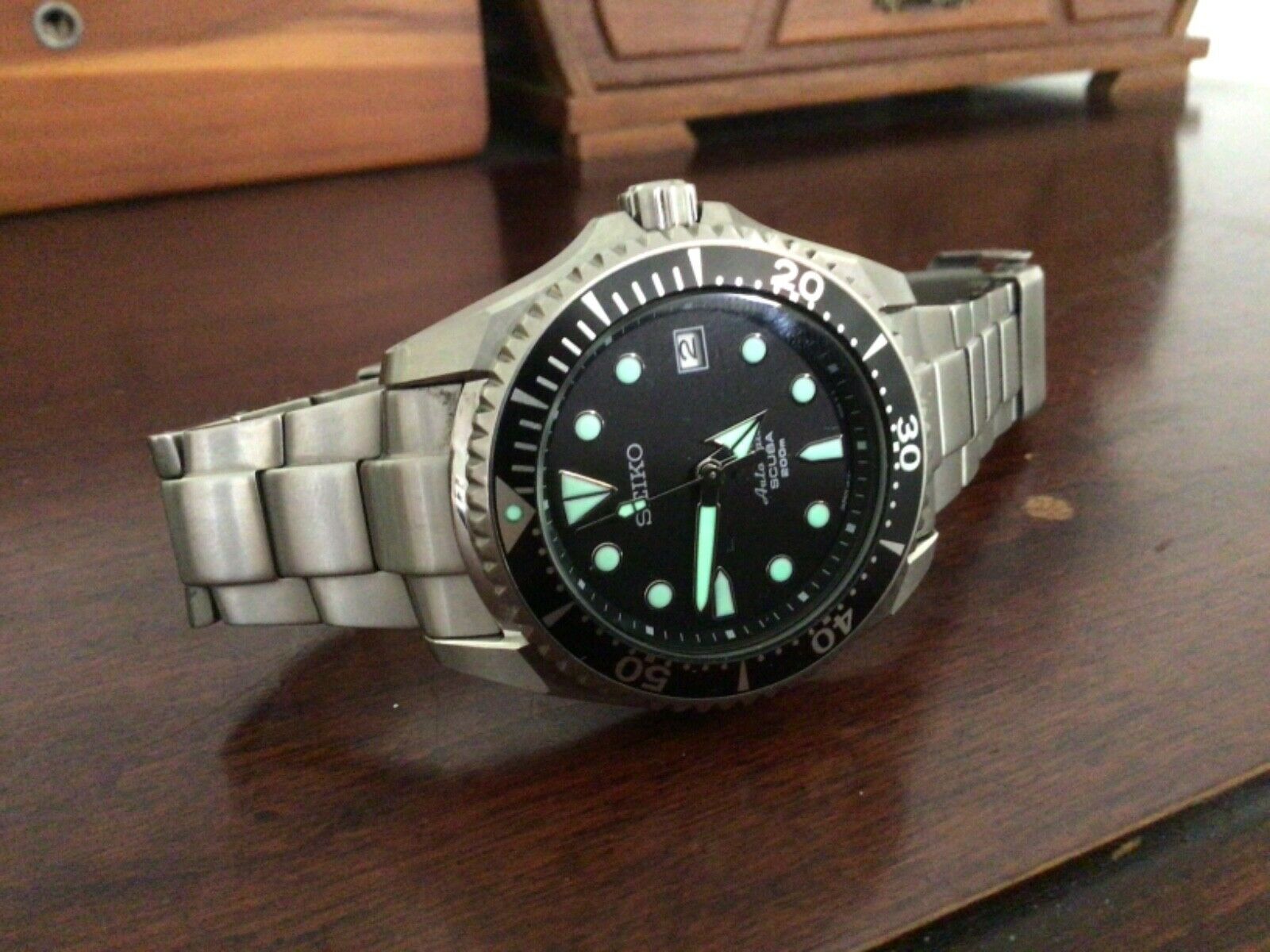 Seiko SBDC007 Shotgun Titanium Watch | WatchCharts Marketplace