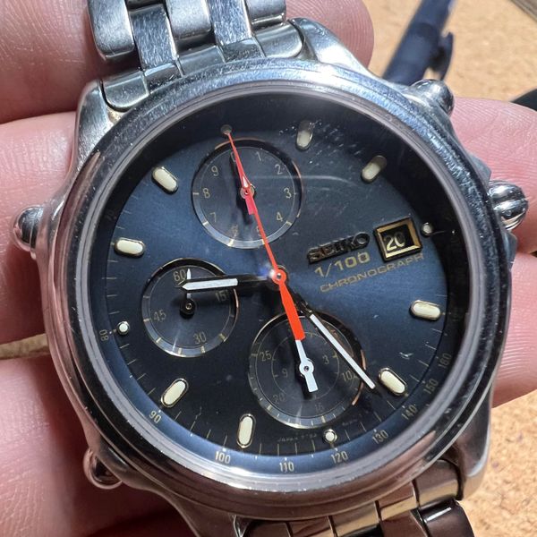 [WTS] Vintage Seiko 7T52 1/100 Chrono - $165 | WatchCharts