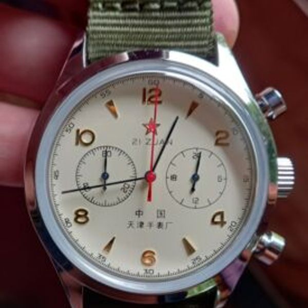 MENS SEAGULL 1963 30M WR 42MM QUARTZ CHRONOGRAPH WATCH. BNIB ...