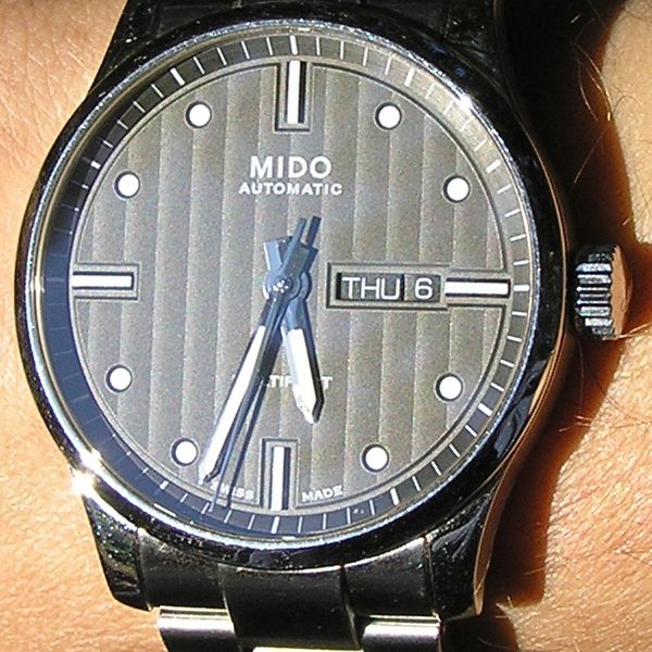 FS ONLY: MIDO Multifort in Gray, 42mm, Near Mint, $450 | WatchCharts