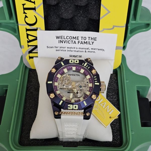 Invicta - BOLT - Automatic - Ghost Bridge - Skeleton - mens watch ...