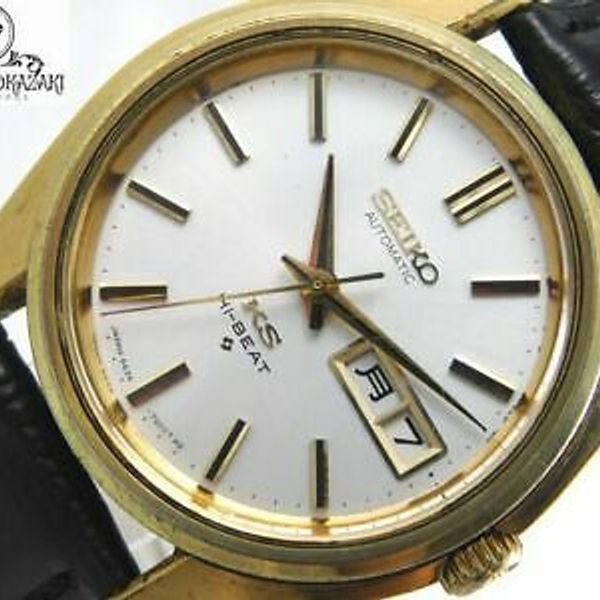 KING SEIKO KS 5626-7000 HI-BEAT AUTOMATIC DATE GOLD MEN'S VINTAGE WATCH JAPAN | WatchCharts ...