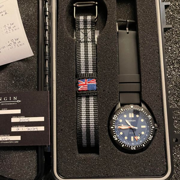 [WTS] Sangin Instruments Professional Dark Sea | WatchCharts Marketplace