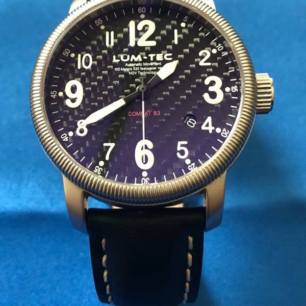 FS: Lum-Tec Combat B3 Carbon / #5 out of 5 made / RARE! | WatchCharts ...