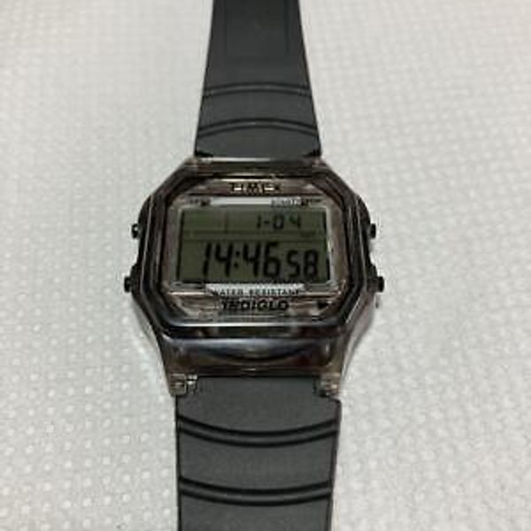 Timex x BEAMS Watch Digital Collaboration Black Men's | WatchCharts Marketplace
