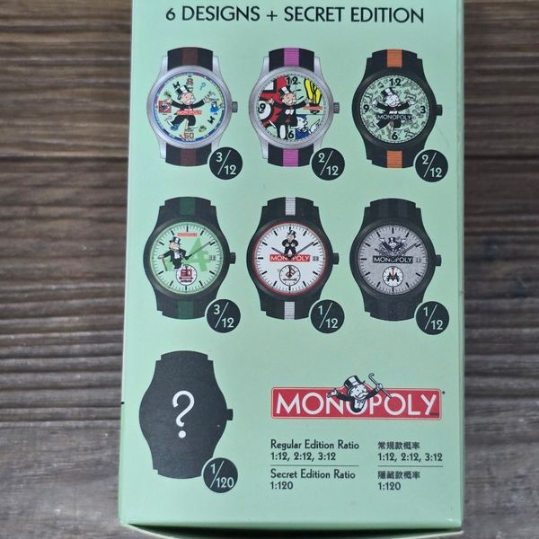 Limited Edition Monopoly Watch Series #2/12 design | WatchCharts ...