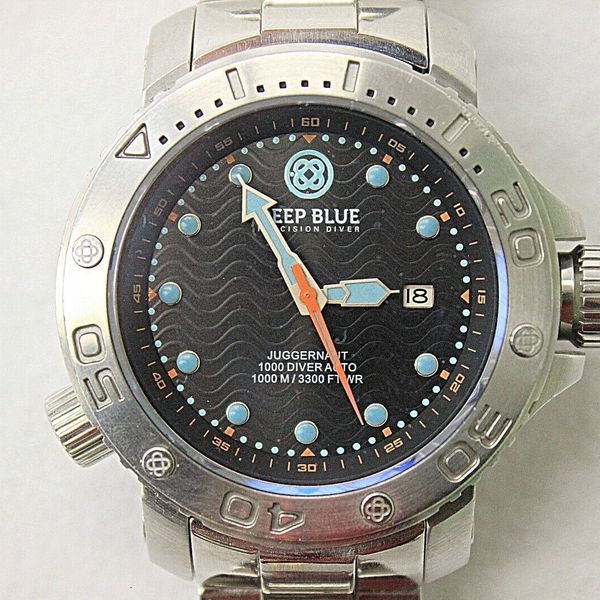 Deep Blue Precision Diver Juggernaut Men's Watch RARE, NUMBERED ~ #164/ ...