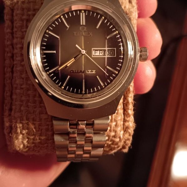 Q Timex Reissue DÃ©gradÃ© 38mm Stainless Steel Bracelet Watch | WatchCharts Marketplace