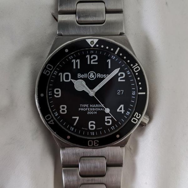 FS Bell & Ross B&R Type Marine Quartz ETA 955.612 | WatchCharts Marketplace