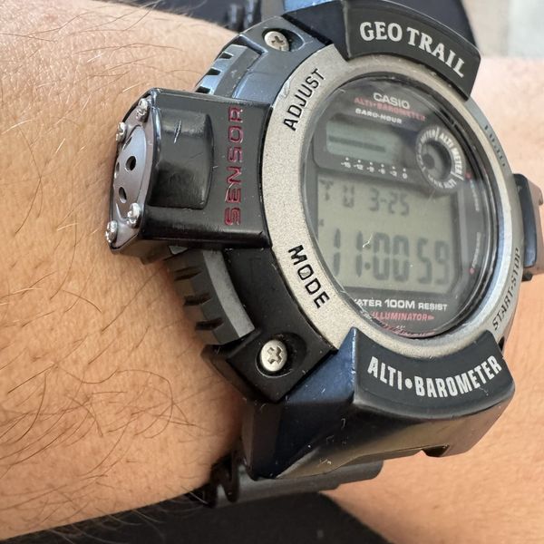 Casio Geo Trail Fts-101 | WatchCharts Marketplace