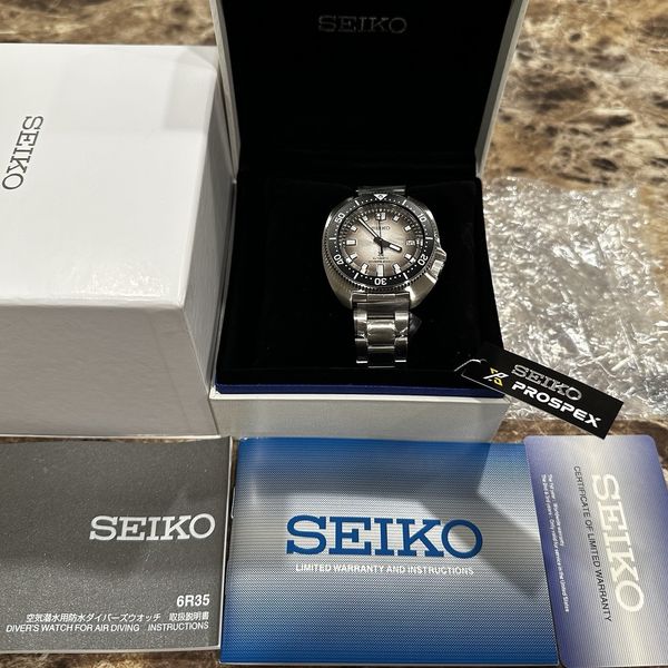 Seiko Prospex Gray Men's Watch - SPB261 | WatchCharts Marketplace