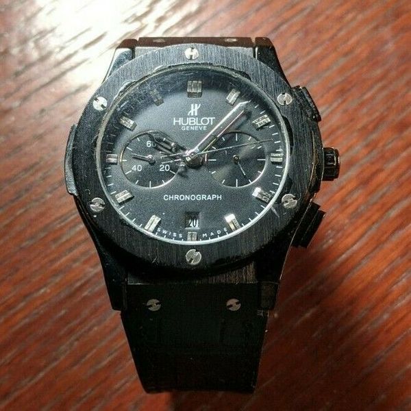 Hublot Geneve Big Bang Black Chronograph | WatchCharts