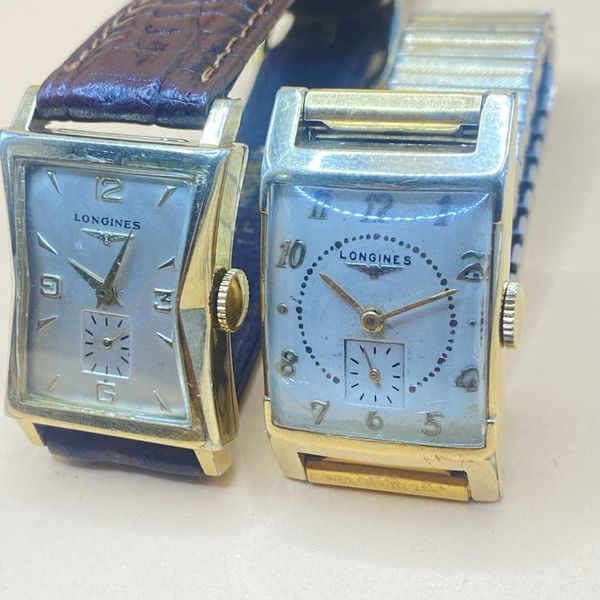2 Collectible Vtg Longines Cal 9Lâ 9LT 10K GF Watch.not Working.PARTS ...