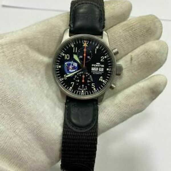 FORTIS F-4E PHANTOM II PILOT COLLECTION AUTOMATIC CHRONO 100M 40MM ...