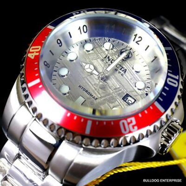 Invicta Reserve Hydromax Meteorite Automatic Steel Pepsi Cola 52mm ...