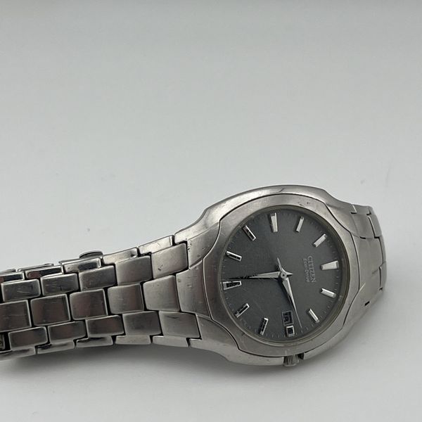 Citizen Eco Drive Mens Watch Stainless Steel Date Window *Works ...