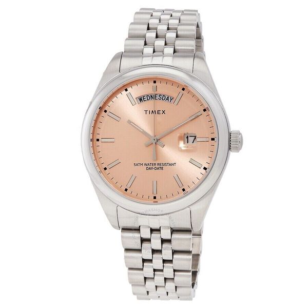 Timex Legacy Quartz Salmon Dial Men's Watch TW2W42700 | WatchCharts Marketplace