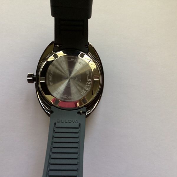 Bulova Oceanographer 98B407 'LUMED' Devil Diver GMT Automatic Watch ...