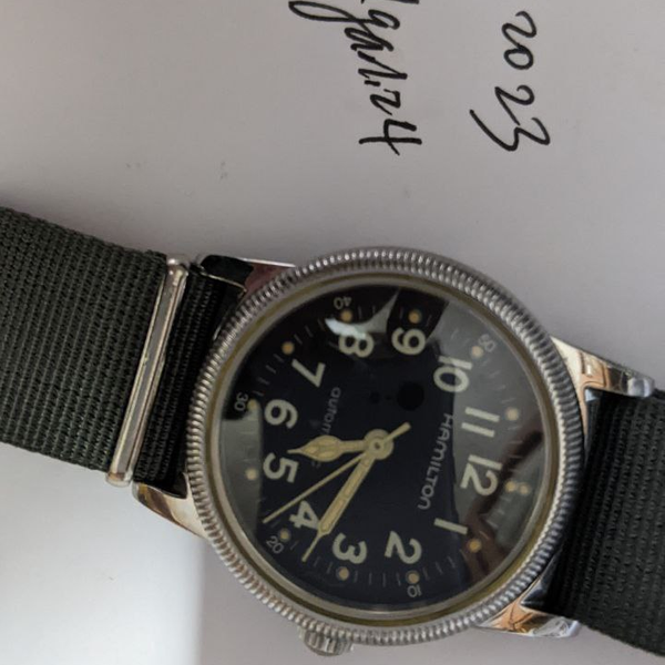 [WTS] Hamilton A-11 World War II Reissue Automatic Coin Edge Bezel for ...