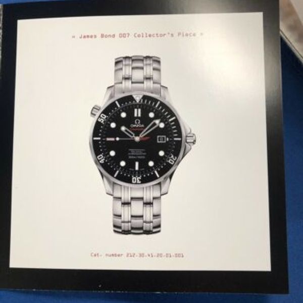 Very Nice Limited Edition Omega Seamaster 007 Watch CASE ONLY | WatchCharts