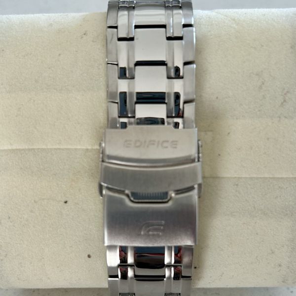 Menâ s Casio Ediface WR100m Genuine Wristwatch | WatchCharts Marketplace