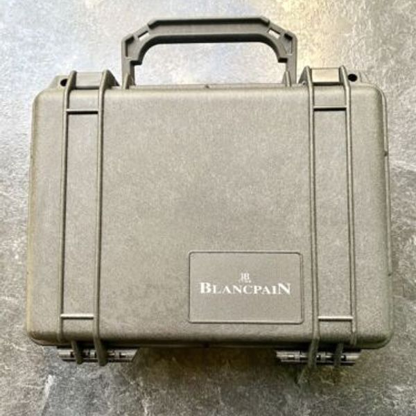 Blancpain fifty fathoms Peli Case Watch Storage Box New With Pouch ...