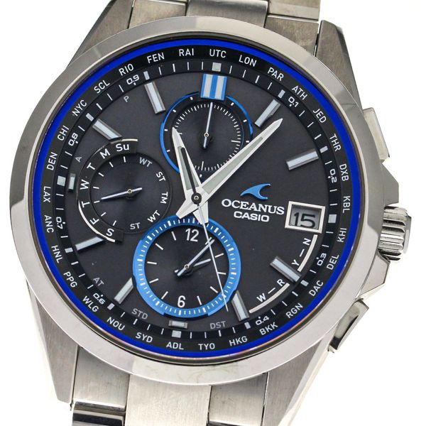[CASIO] Casio Oceanus Day Date OCW-T2600-1AJF Solar Radio Men's_706057 [Used] | WatchCharts ...