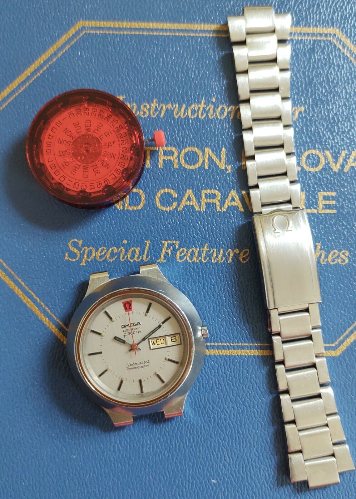 Beautiful 1970s Omega Seamaster F300 with NOS ESA 9164 movement ...