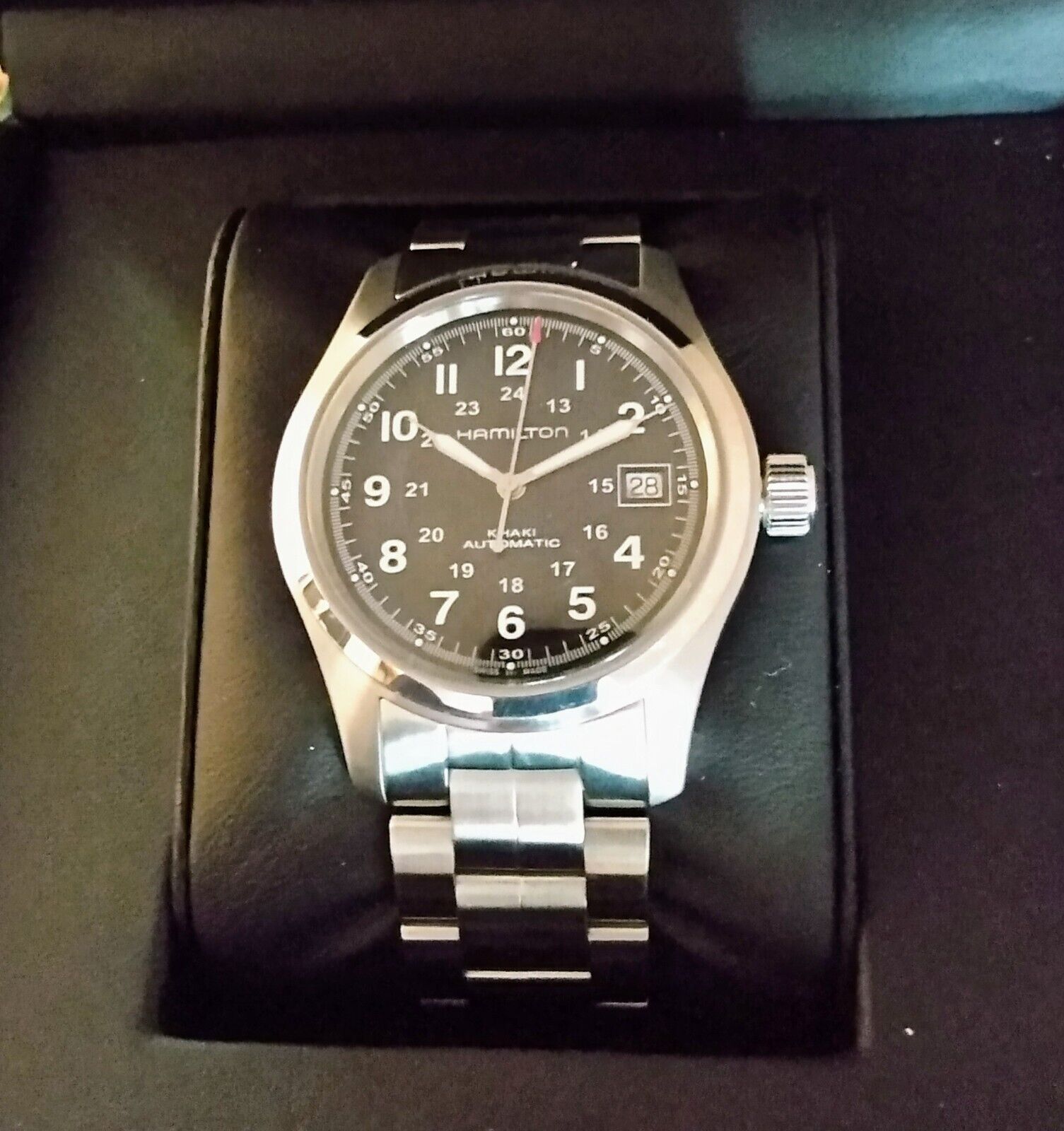 Hamilton Khaki Field Swiss Automatic Watch - H70455133 | WatchCharts