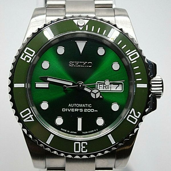 Seiko Submariner Hulk SKX Mod Watch NH36A Automatic | WatchCharts ...