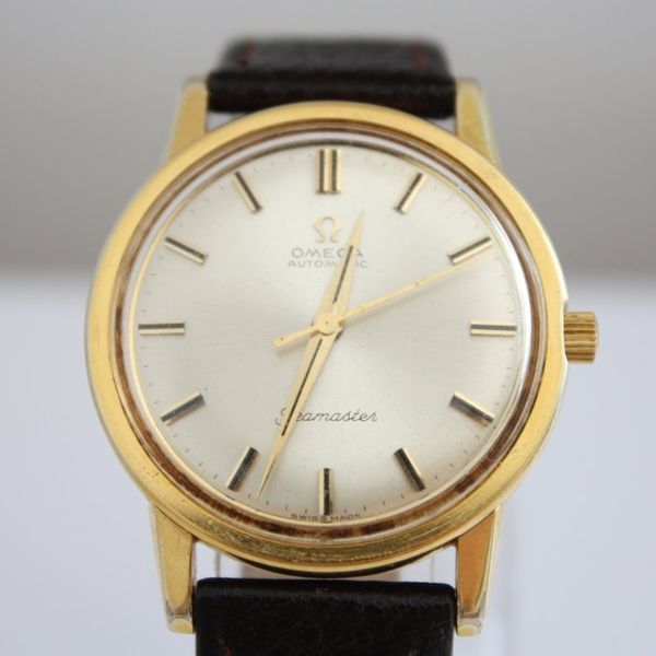 SOLD 1963 Omega Seamaster Automatic cal. 552 24 Rubis 34mm Gold Plated ...