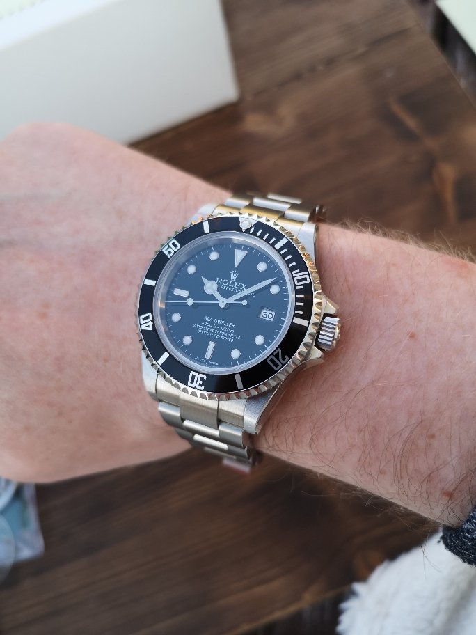 Brand new stickered Rolex Sea dweller 16600 complete | WatchCharts