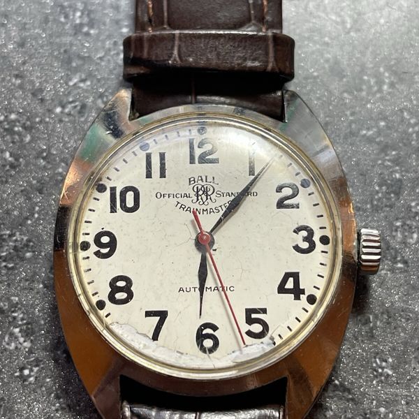 Ball official RR Standard train master automatic menâ s watch keeps ...