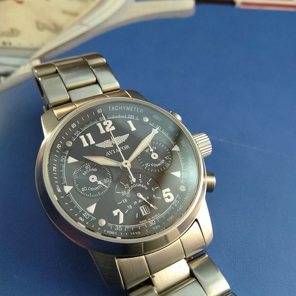 FS Russian Volmax Aviator 31681 mechanical chronograph - (Buran, Poljot ...