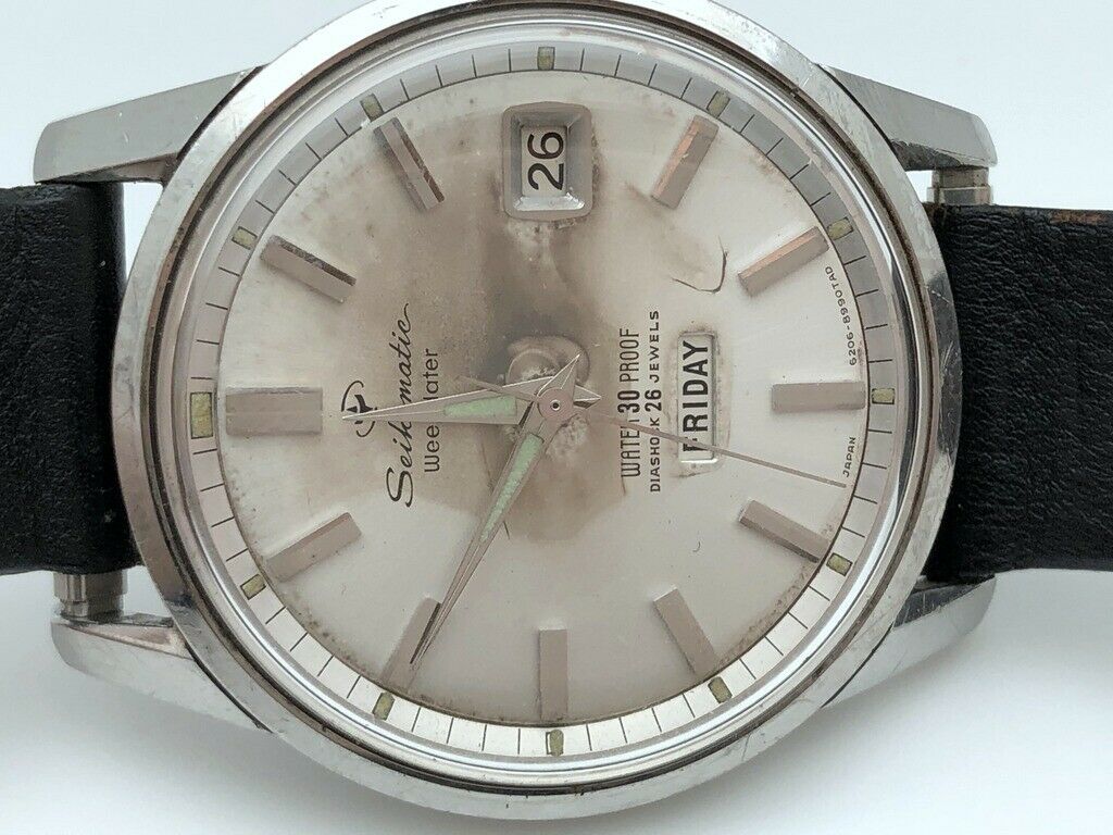 Seiko Weekdater (6206-8990) Price Guide & Market Data | WatchCharts