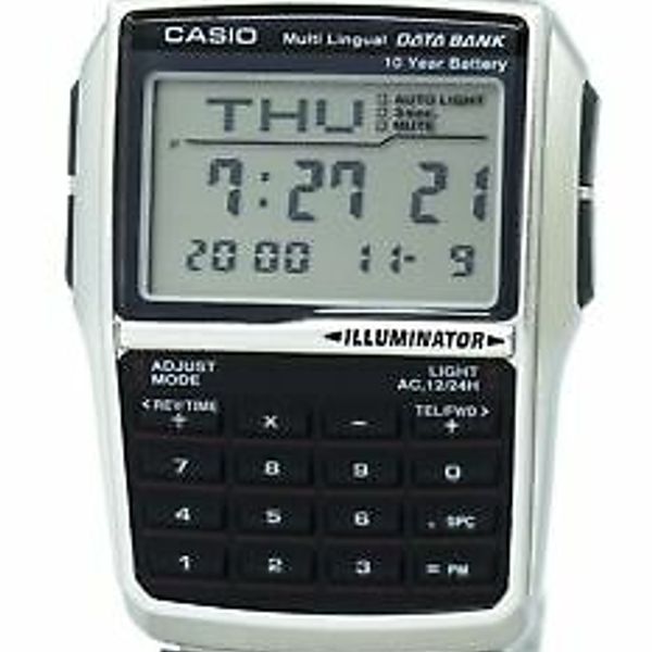 Casio Youth Digital Data Bank Multi-Lingual DBC-32D-1ADF DBC-32D-1 Men ...