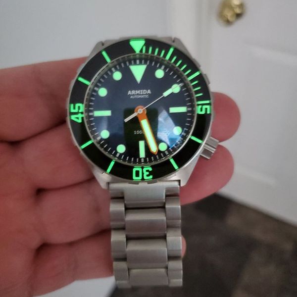 Armida A1 45 Swiss ETA 2824 Movement. | WatchCharts Marketplace