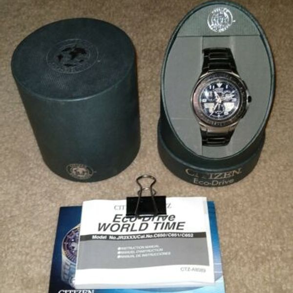 Citizen Eco-Drive Skyhawk Chronograph Watch C651-S034345 | WatchCharts
