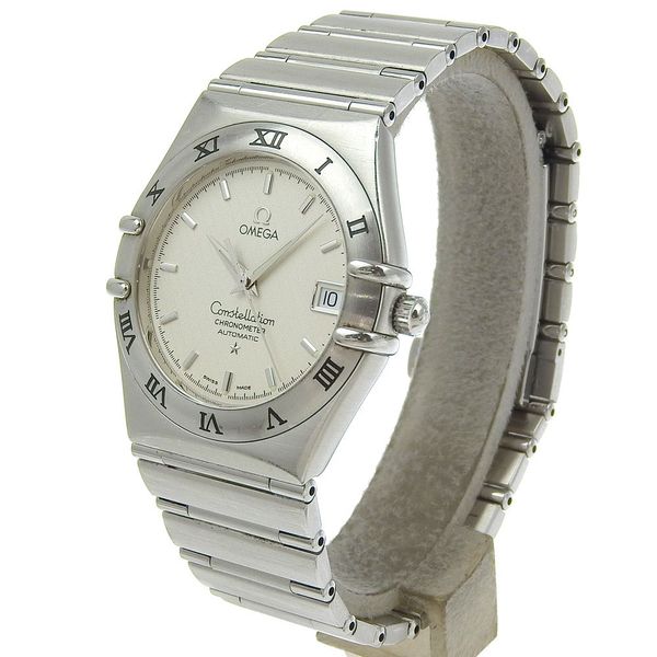 Omega Constellation Chronometer SS Menâ s Watch 1502.30 Automatic White ...