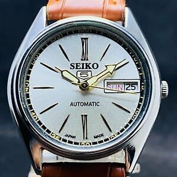 Rare Vintage Japan Seiko 5 Automatic Date/Day Men’s Wrist Watch Japan ...
