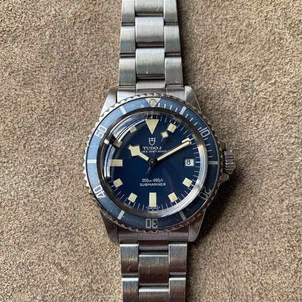 [WTS] 1977 Tudor Submariner Blue Snowflake Ref. 9411/0 | WatchCharts Marketplace